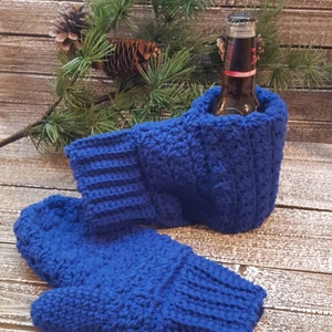 Beer Thirty Mitten Cozy Crochet Pattern, Funny Gift Idea, Gift for ...