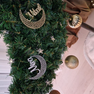 Laser Cut TABLE NAME Free Standing Wooden Table Names Personalised ...