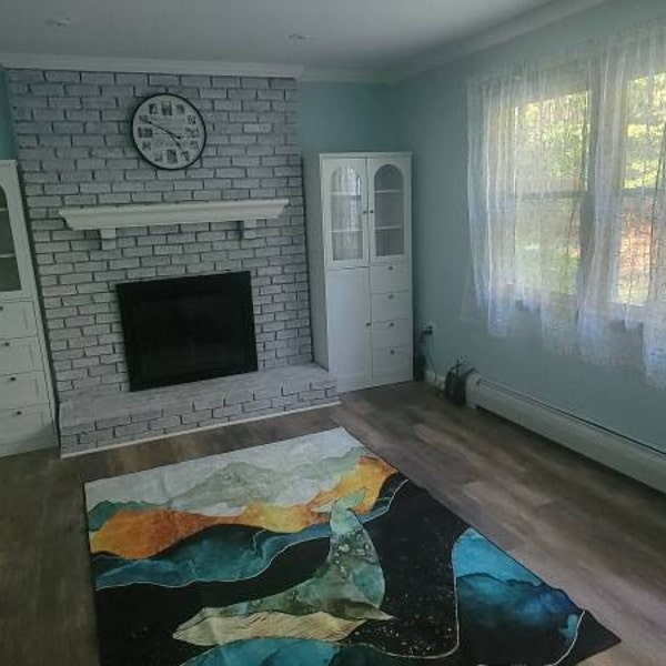 Tree Rug,forest Rug,art Rug,firefly Rug,tree Pattern Rug,forest Theme ...