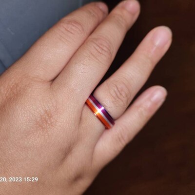 LGBTQ Fidget Rings, Pride Flag Fidget Rings, Pride Month, LGBTQ Flag ...