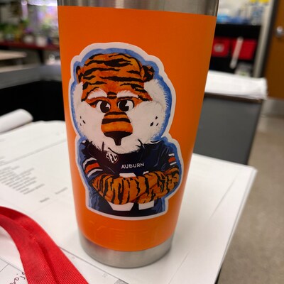 Aubie Auburn Mascot Print Officially Licensed by Auburn University - Etsy