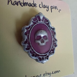 Polaroid Pin Handmade Clay Pins Flower Sunse Handpainted Polaroid Photo ...