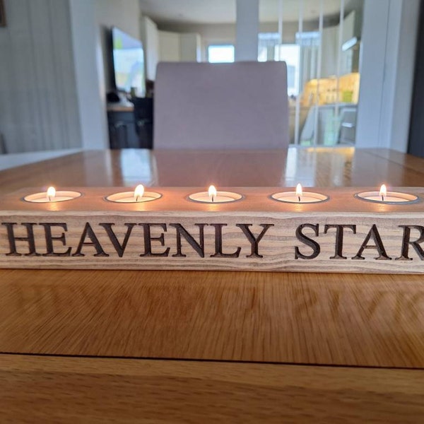 Personalised Shelves Using Solid Wood | 22cm X 4cm Thick | Floating ...