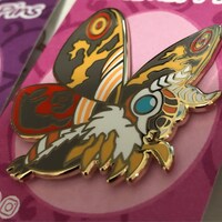 Godzilla Pin Mothra Pin King Ghidorah Pin Mechagodzilla Mecha Ghidorah ...