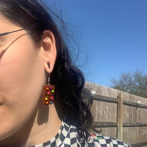 Frog With Pink Cheeks Earrings Spring Themed Polymer Clay - Etsy