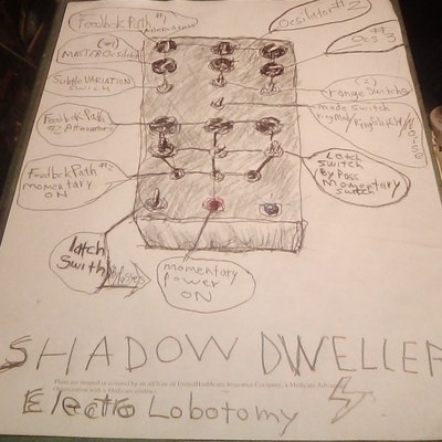 4 Oscillator Patchable Crackle Box // Noise Synth With Patch Bay ...