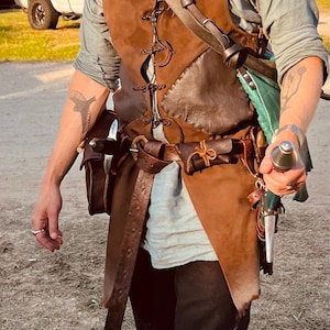 Leather Chest Protector | Etsy