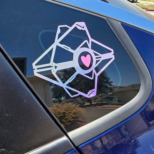 Ghost Love - Destiny Girl Gamer Car Decal Peeker - Etsy