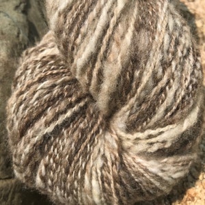 Handspun Yarn CVM Wool/angora 2-ply Fingering Wt. Silver Gray Plus Free ...