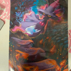 Pokemon Hand Painted Card Psyduck psyduck - Etsy