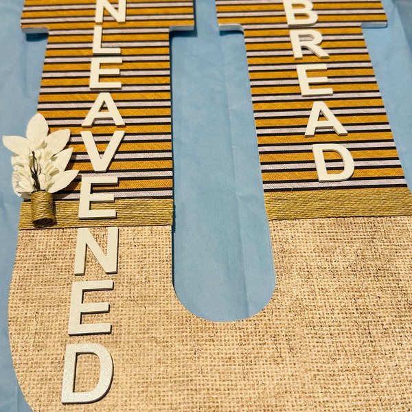 Custom Biblical Feast/appointed Time Letter Décor, Wall or Door Hanging ...