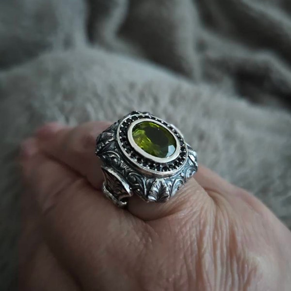 Hagia Sophia Design Silver Man Ring, Conquest of Istanbul Design ...