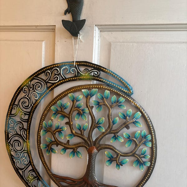 Tree of Life Décor Metal Tree Wall Art Nature-inspired Handcrafted Tree ...