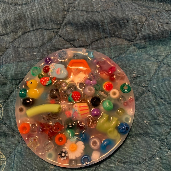 Rainbow Pickable: 4" Picking Sensory Fidget Picky Pad Skin Picking ...