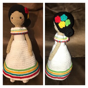 CROCHET PATTERN in English and Spanish Maria and Lucia 11 In./28 Cm ...