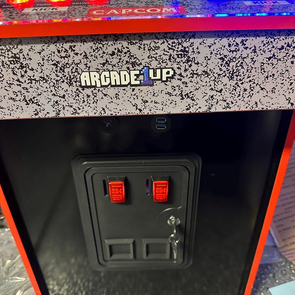 Full Size Arcade 3D Printed Coin Door With LED Credit Buttons - Etsy