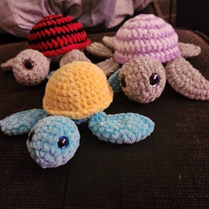 Fred the Sea Turtle Crochet Pattern PDF Download Includes Follow Along ...