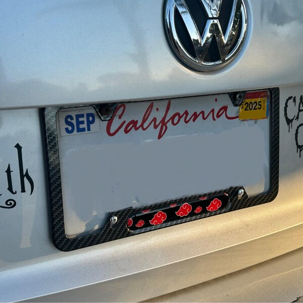 Anime Akina Speed Stars License Plate Frame Aluminum - Etsy