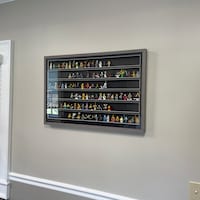 Handcrafted Wood Lego Display Frame - Showcase 138 Mini Figures in ...