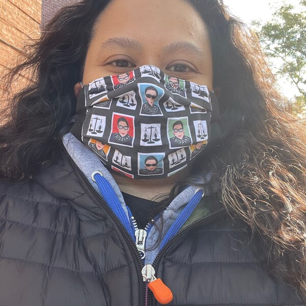 Hanukkah Face Mask | Winter Face Mask | Washable Filter Pocket Nose ...