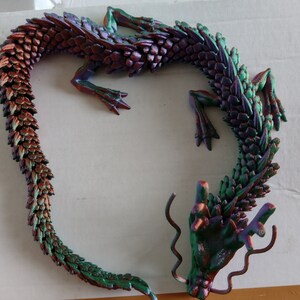 Articulated Winged Rose Dragon. High Quality 3D Printed Fidget - Etsy