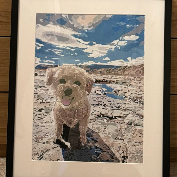 Custom Paint by Number Kit, Personalised Paint by Number, Paint Your ...