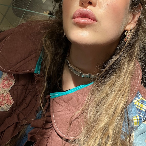 Asymmetrical Heart Clock Locket Necklace - Etsy