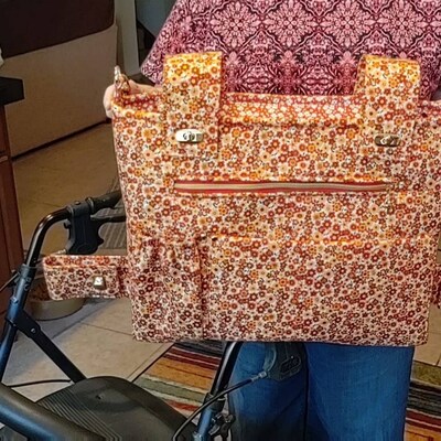 Designer Walker/stroller Bag PDF Pattern - Etsy