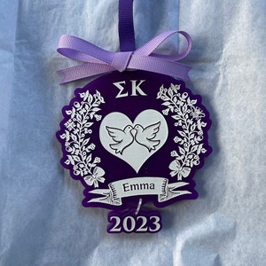 Omega Phi Alpha Decal Set 3 Matching Decals Ophia Bee and Greek Letters ...