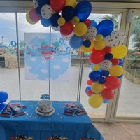DIY Bluey Balloon Sculpture, Bluey Birthday Decorations, Bluey Party ...