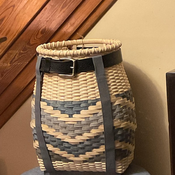 Adirondack Pack Basket- Foraging Backpack - “coreopsis“ - Etsy