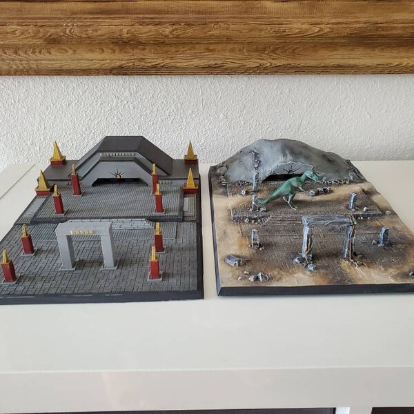 Hand Painted Sleestak - 7.5 Inch Figure - 1974 Land of the Lost - Etsy