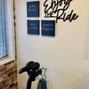 Enjoy the Ride Wood Cutout Sign, Enjoy the Ride Sign, Cycling Room Sign ...