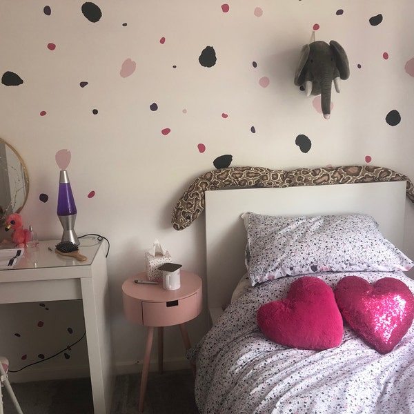 Polka Dot Stickers, Dalmatian Stickers, Polka Dot Wall Decals, Polka ...