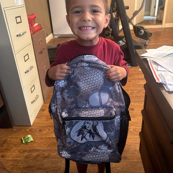 Camo Duck Backpack/old School Camo Diaper Bag/trendy Camouflaged Travel ...