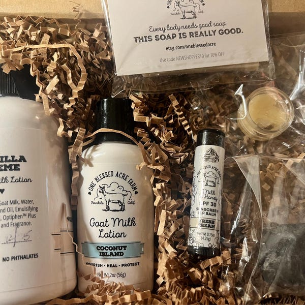 Bulk Goat Milk Lotion Set Hand Cream Multi Pack Goat Milk Body Lotion ...