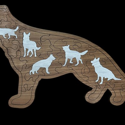 Fox Puzzle Laser Cut File, DIGITAL FILE ONLY - Etsy