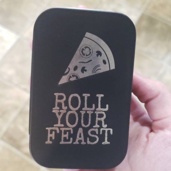 Dice DND Box Travel Tin 17 Insert Color Options Personalized and ...