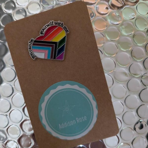 You Rock Enamel Pin Badge - Etsy