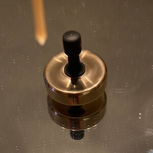 Precision Tippe Top Metal Spinning Top - Etsy