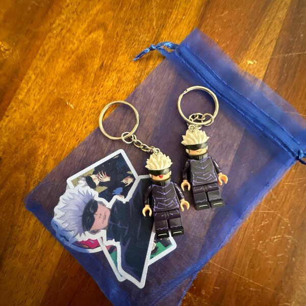 Jujutsu Kaisen Minifigure Keychain - Etsy