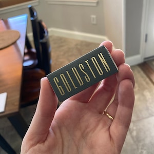 Foil Printed Last Name Matchboxes Personalized Matchboxes - Etsy