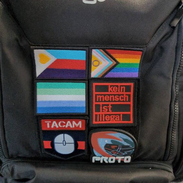 Gay Male / MLM (men-loving Men) Flag Embroidered Patch | LGBT Pride ...