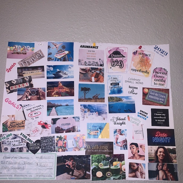 2025 Vision Board Printables - 500+ Powerful Pictures, Quotes, Words ...