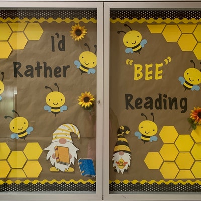 Cute Bee Bulletin Board Set, Spring Bulletin Board Set, Classroom ...