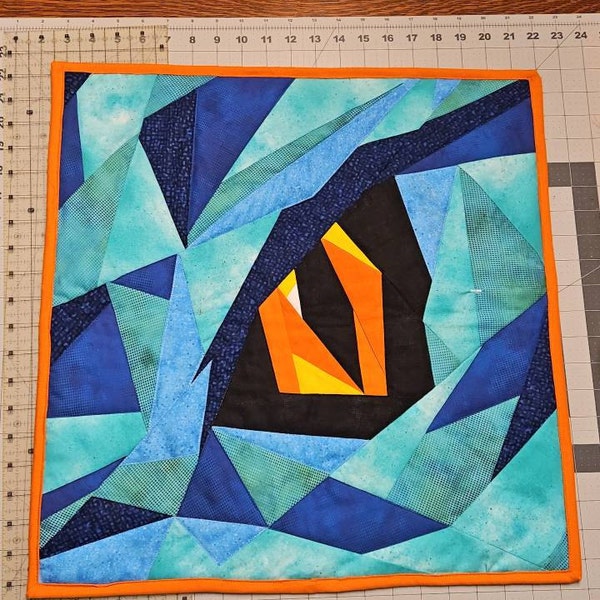 Dragon Eye Pillow FPP Pattern - Etsy