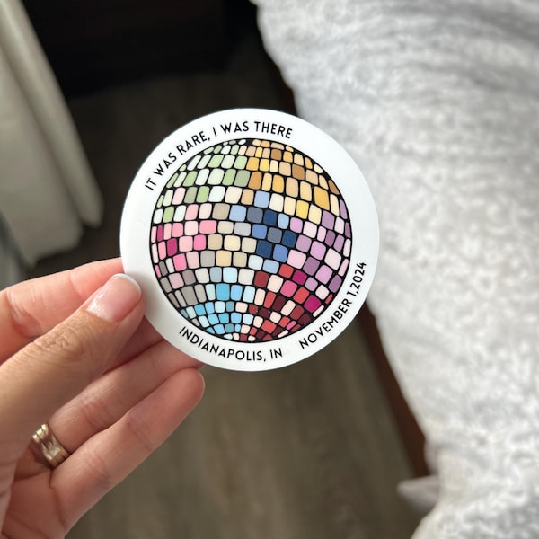 Custom Eras Disco Sticker| Tour Merch| Tour Sticker|waterproof Sticker ...