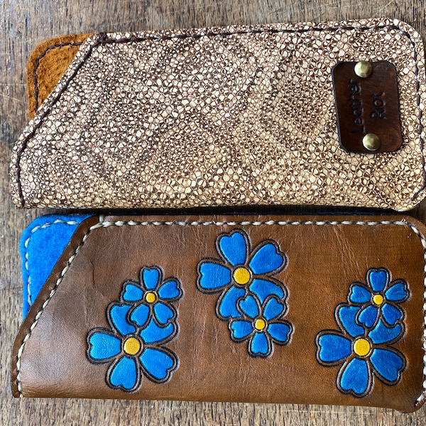 Leather Glasses Case Pattern/leather Glasses Case Template /A4 and Us ...