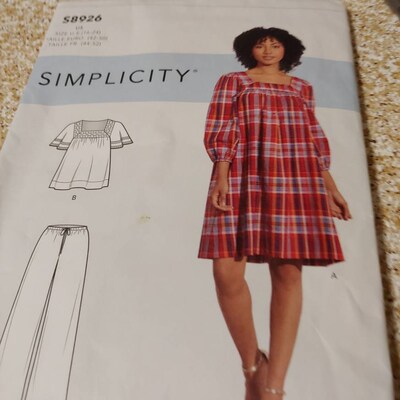 Simplicity 3939 Woofy Wear by Wendy Size A: S,M,L Dog Clothes New ...