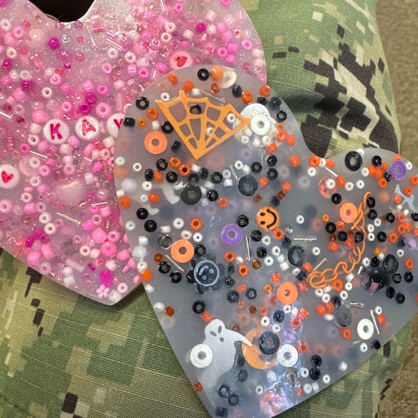 Large Pick Pad Beads Fidget Skin Picking Anxiety Stress Reducing ...